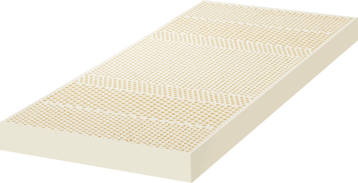 Feste Matratzen aus Naturlatex - Boxspring-Optik im Naturbett – Hüsler Nest